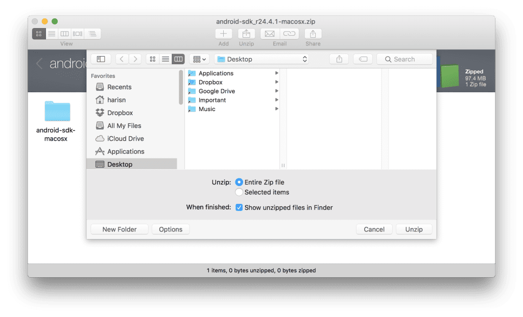 How to Install ADB / Fastboot on macOS with Android SDK Manager