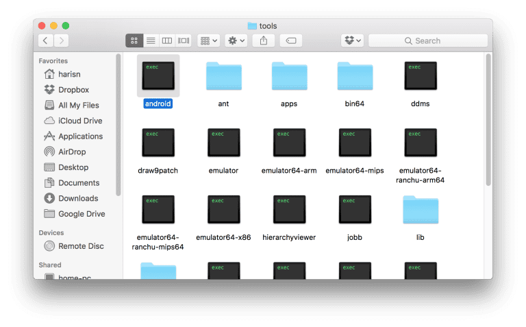 How to Install ADB / Fastboot on macOS with Android SDK Manager
