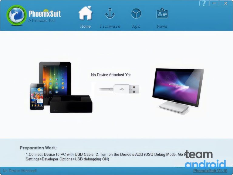 Download PhoenixSuit (All Versions) - Allwinner Firmware Tool