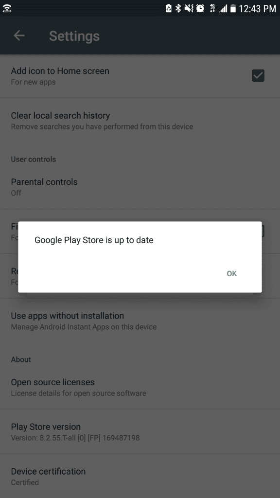 HOW TO: Update Google Play Store App on Android Device