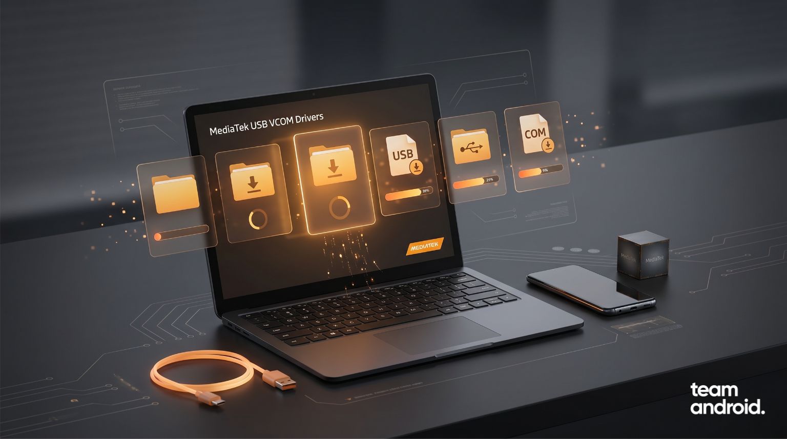 MediaTek USB VCOM Drivers | MTK USB All + Preloader Drivers