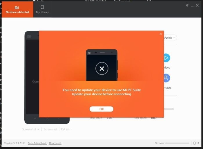 Download Mi PC Suite (English) - Xiaomi Phone Manager