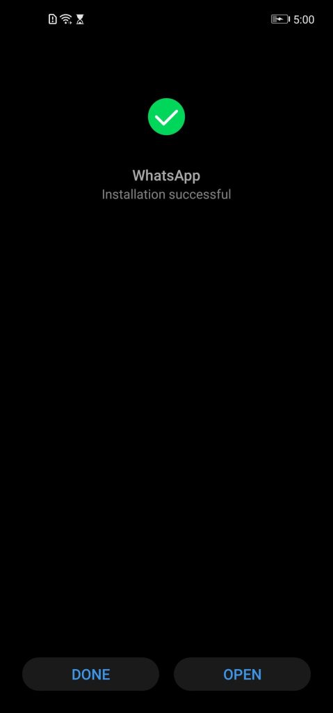 How to Install WhatsApp on Huawei without Play Store