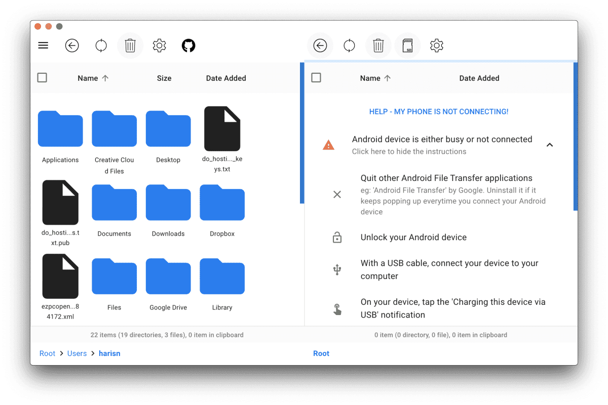 OpenMTP: Android and Mac Files Transfer | Free, Open-Source