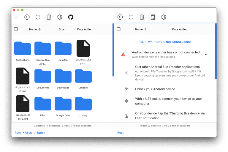 OpenMTP: Android and Mac Files Transfer | Free, Open-Source