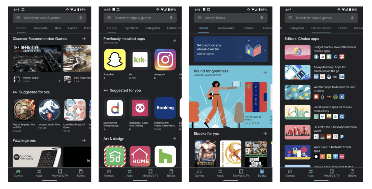 Download Google Play Store APK for Android (All Versions)