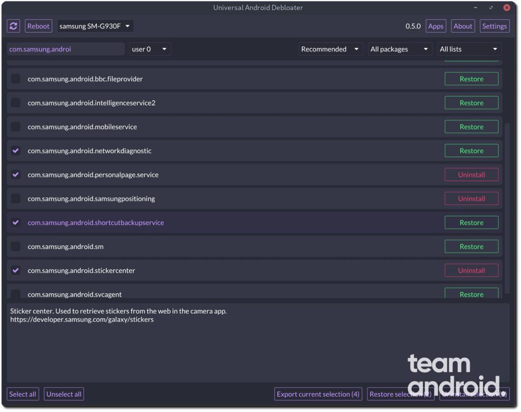 Download Universal Android Debloater GUI | Remove Bloatware