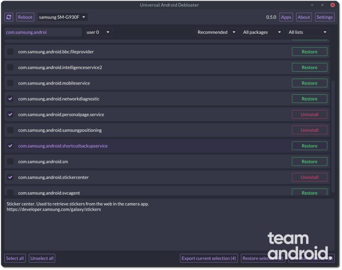 Download Universal Android Debloater GUI | Remove Bloatware
