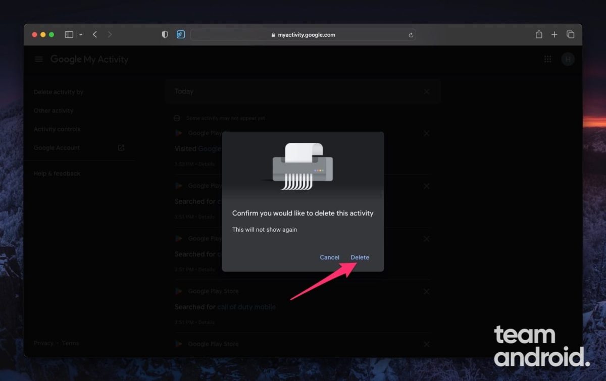 How to Delete Google Play Search History on Android and Web