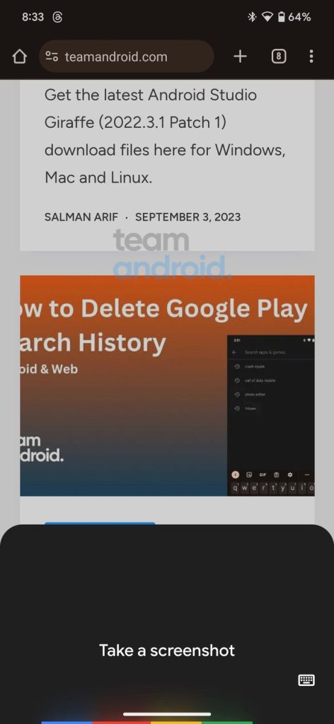 How to Take a Screenshot on Android Phones, Tablets