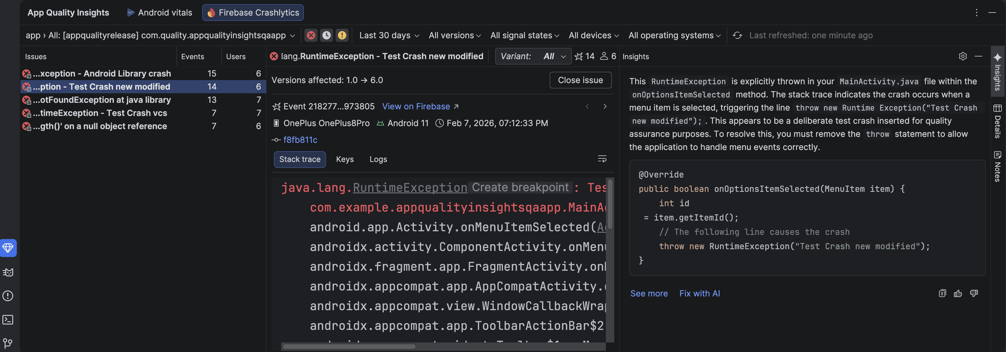 Download Android Studio Quail Canary 1 (2026.1.1.1) | Latest